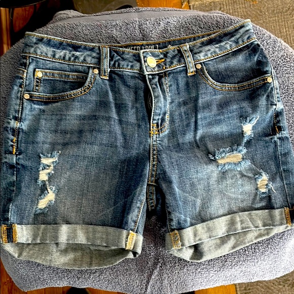 Jennifer Lopez | Shorts | Jennifer Lopez Blue Jean Shorts | Poshmark